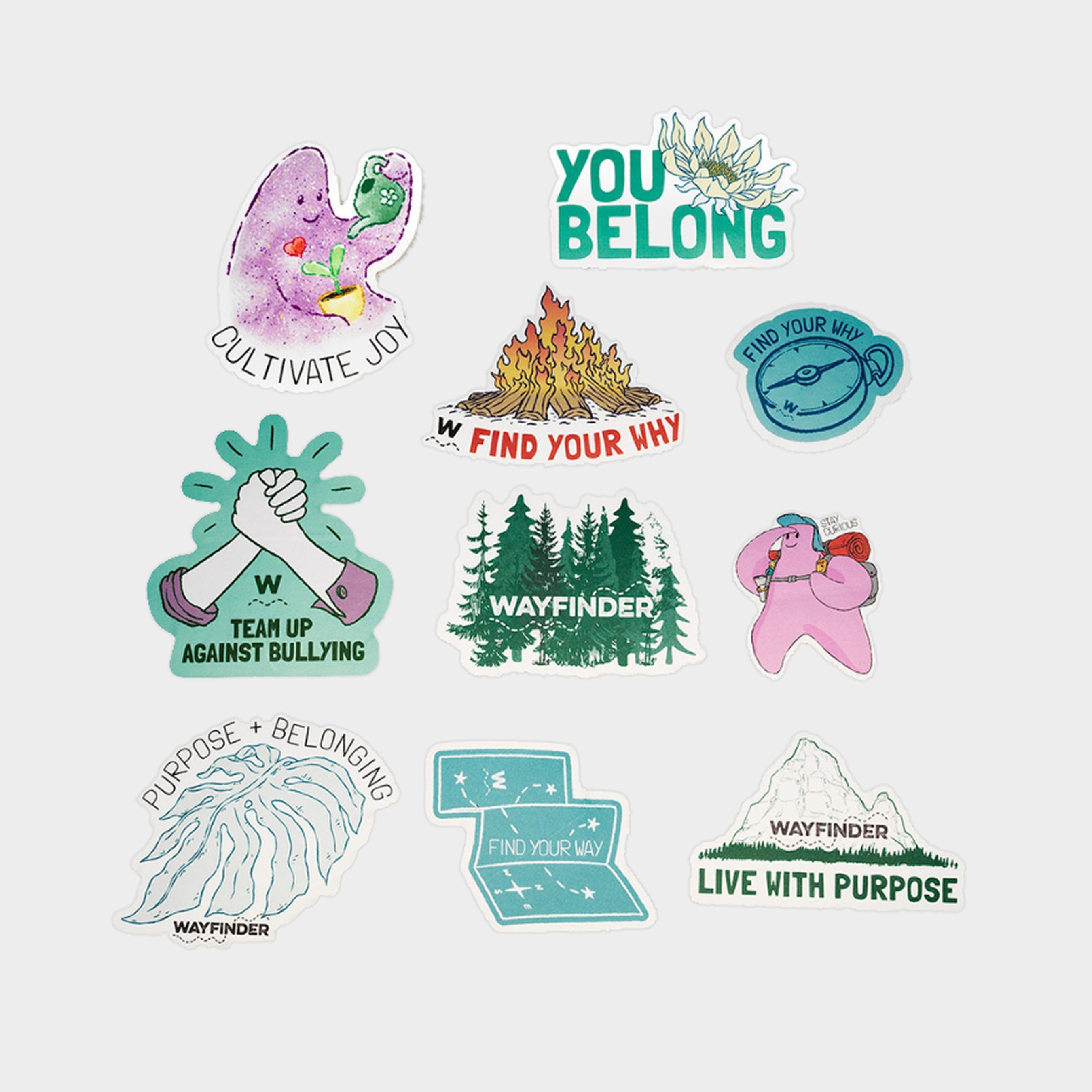 Sticker Pack – Wayfinder